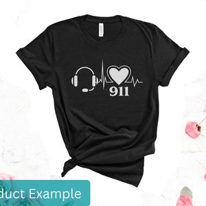 911 Dispatcher Heartbeat SVG, Thin Gold Line PNG, 911 First Responder ...