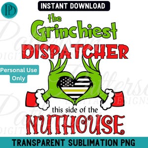 Funny 911 Dispatcher Christmas PNG Thin Gold Line Dispatcher Flag PNG ...