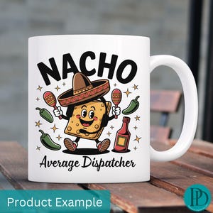 Funny Dispatcher Clipart, 911 First Responder Pun Graphic, Nacho ...