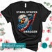 4th of July PNG Stars Stripes & Swagger Dabbing Eagle Clipart Patriotic ...