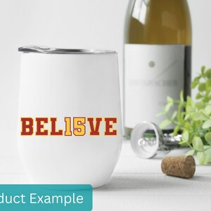 Patrick Mahomes Kansas City Believe SVG Digital Sublimation, Football ...