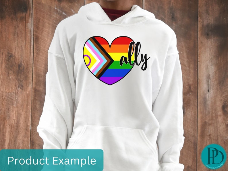Pride Progress Flag Heart Ally SVG Support Drag Png - Etsy
