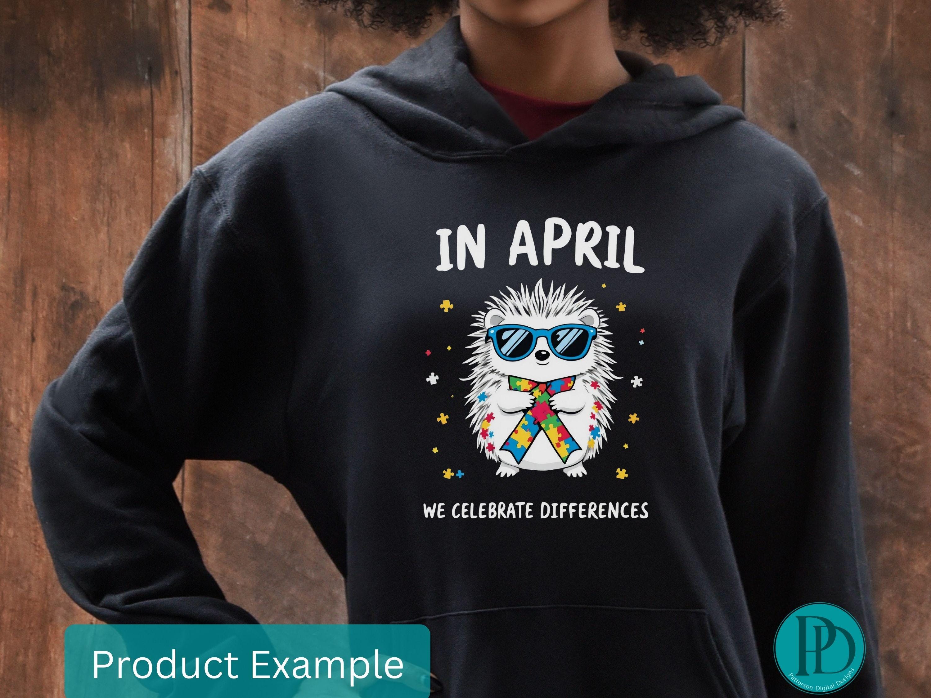 Autism Awareness Hedgehog PNG, Transparent Clipart, Puzzle Ribbon ...