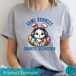 Some Bunnies Favorite Dispatcher PNG, Cute Easter Bunny Clip Art, 911 ...