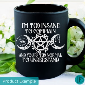 Funny Witchcraft Pagan Wiccan Moon Phases Graphic Halloween Witch Boho ...