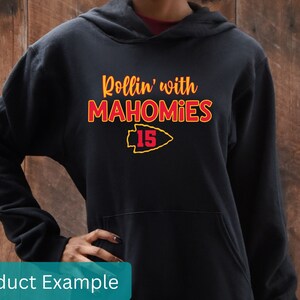 Kansas City Patrick Mahomes Print SVG, Rollin With Mahomies PNG Digital ...