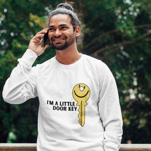I'm a Little Door Key Dorky Pun SVG, Funny Dad Joke Png, Dad Joke for ...