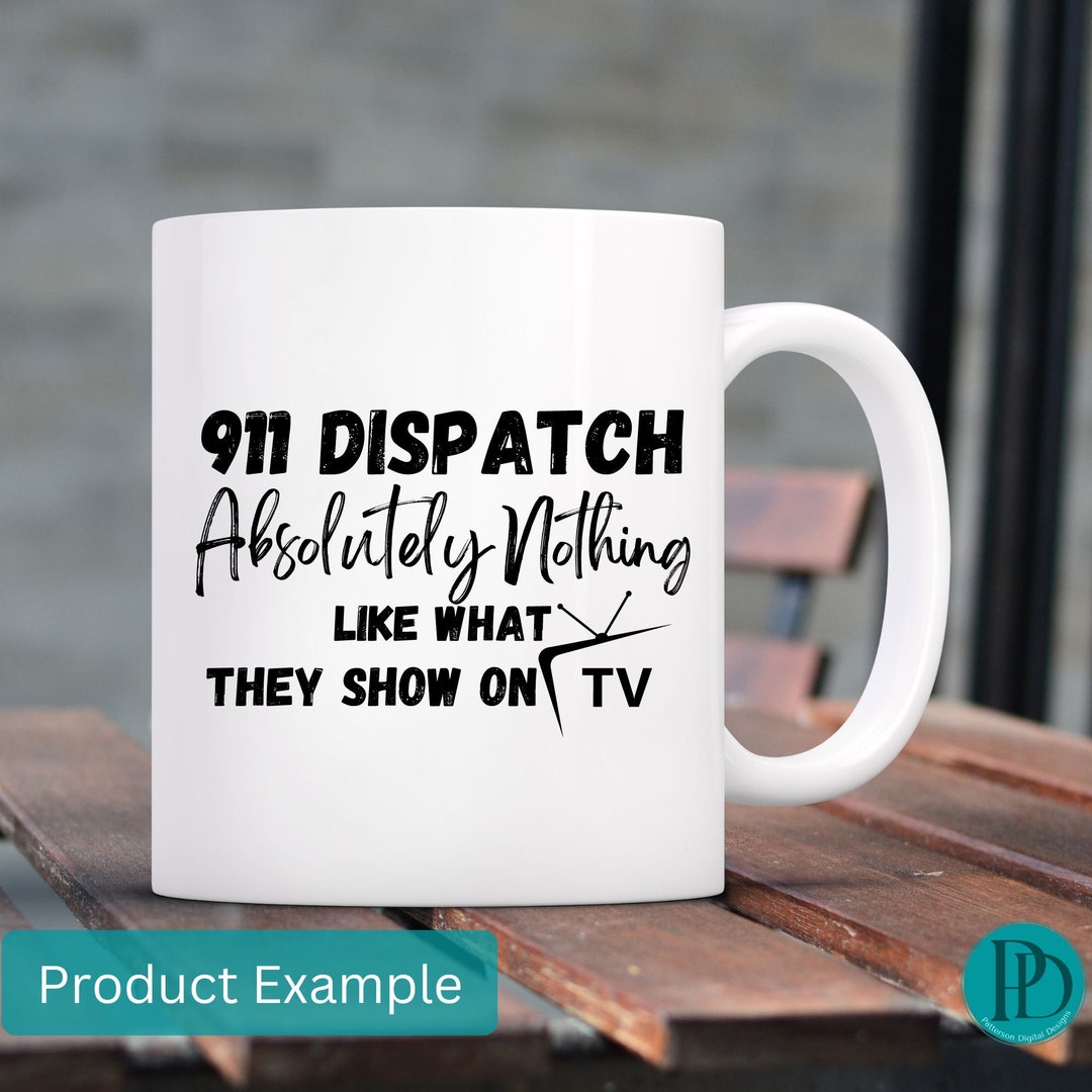 Funny 911 Dispatcher SVG First Responder Graphic Thin Gold Line PNG ...