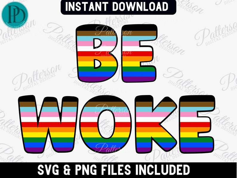 Be Woke SVG Stay Woke Support Drag PNG Transgender Pride - Etsy