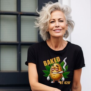 Funny Baked 420 Graphic Png Clipart Smoke Weed Enjoy Life 4:20 Life Pot ...