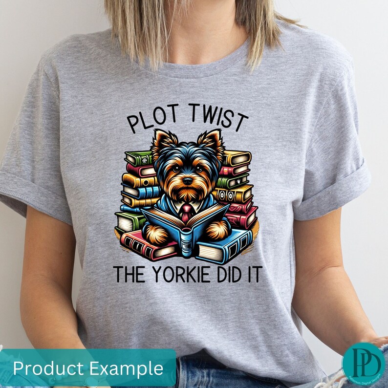 Adorable Yorkshire Terrier Clipart Yorkie Mom PNG for Reader ...