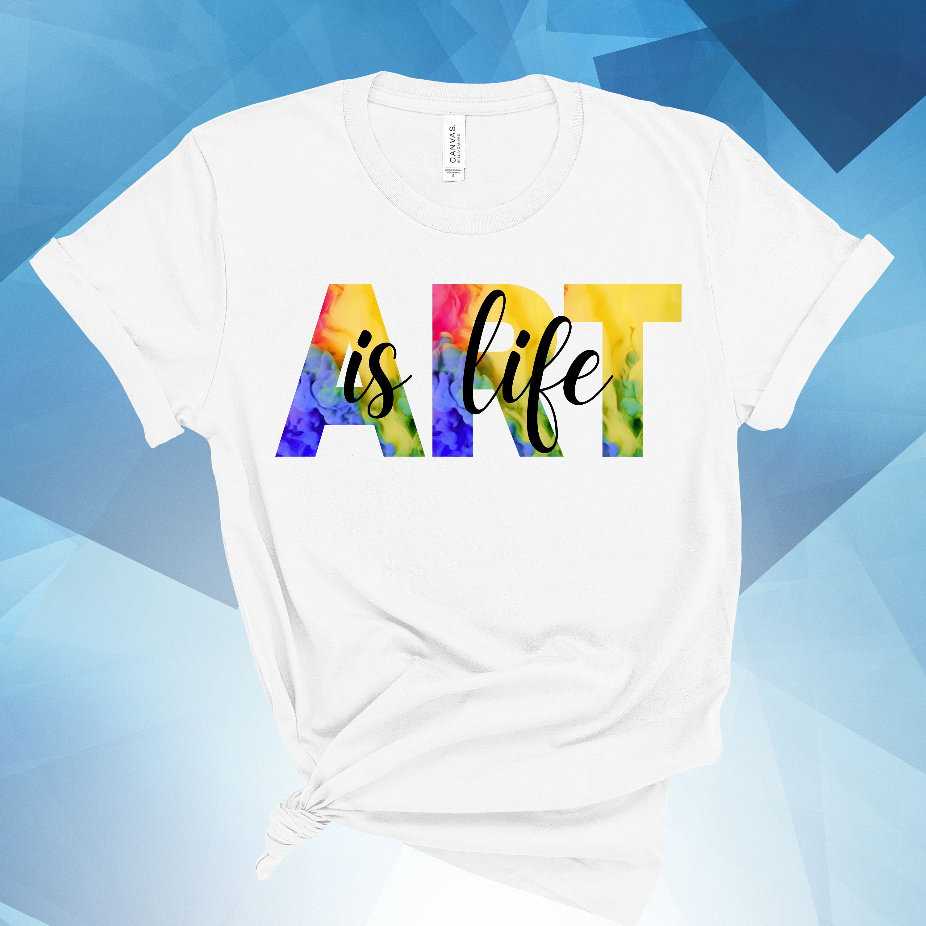 Art is Life PNG Art Therapy Png Art Teacher Sublimation - Etsy