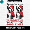 Handmaid Clipart Black White Original Designs SVG PNG JPG Pdf Under His ...