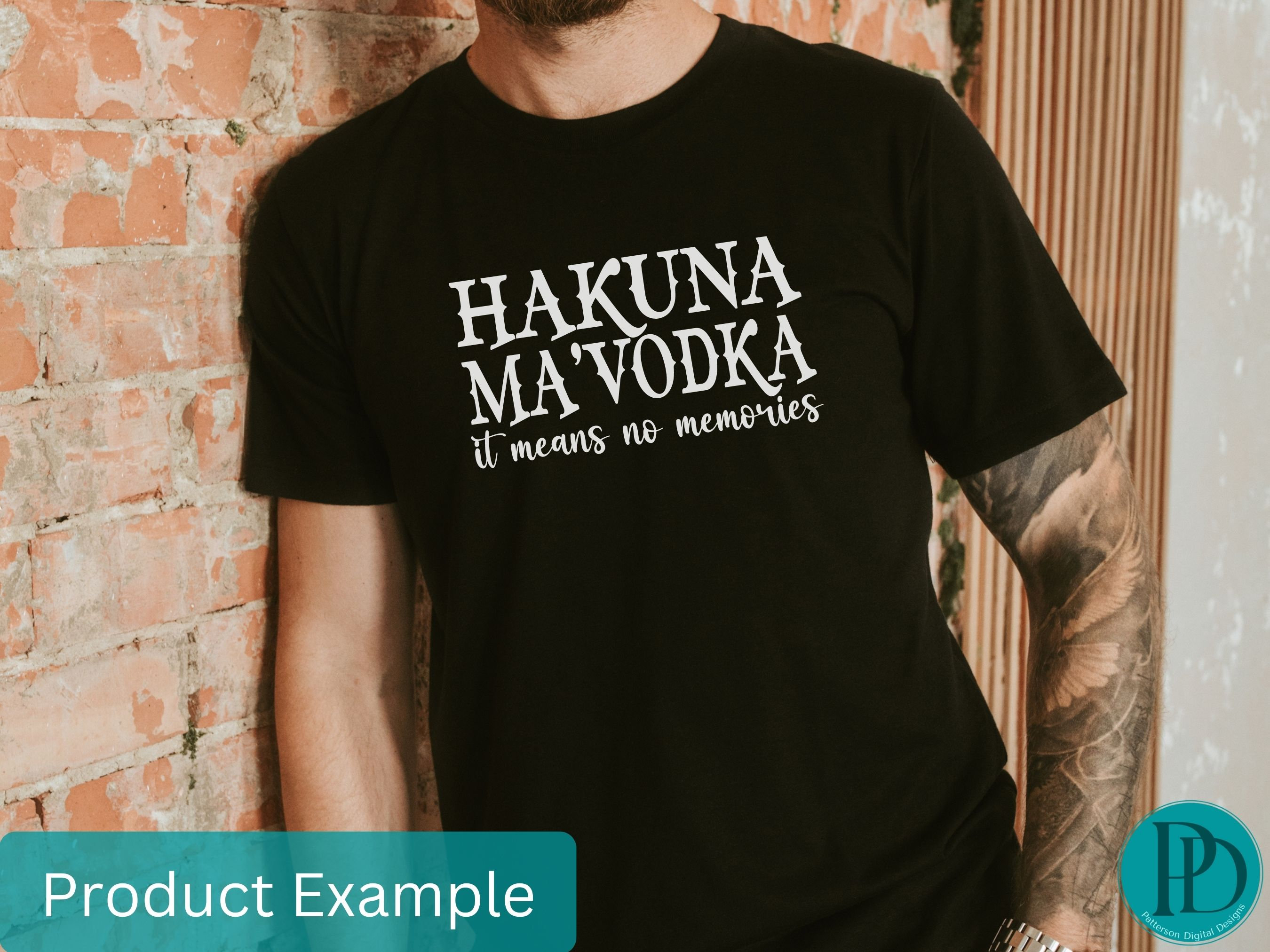 Funny Vodka Svg, Drinking Svg Cut File, Vodka Hakuna Ma Vodka, Instant ...