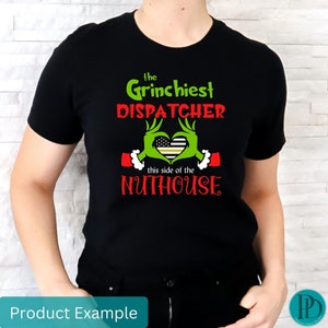 Funny 911 Dispatcher Christmas PNG Thin Gold Line Dispatcher Flag PNG ...