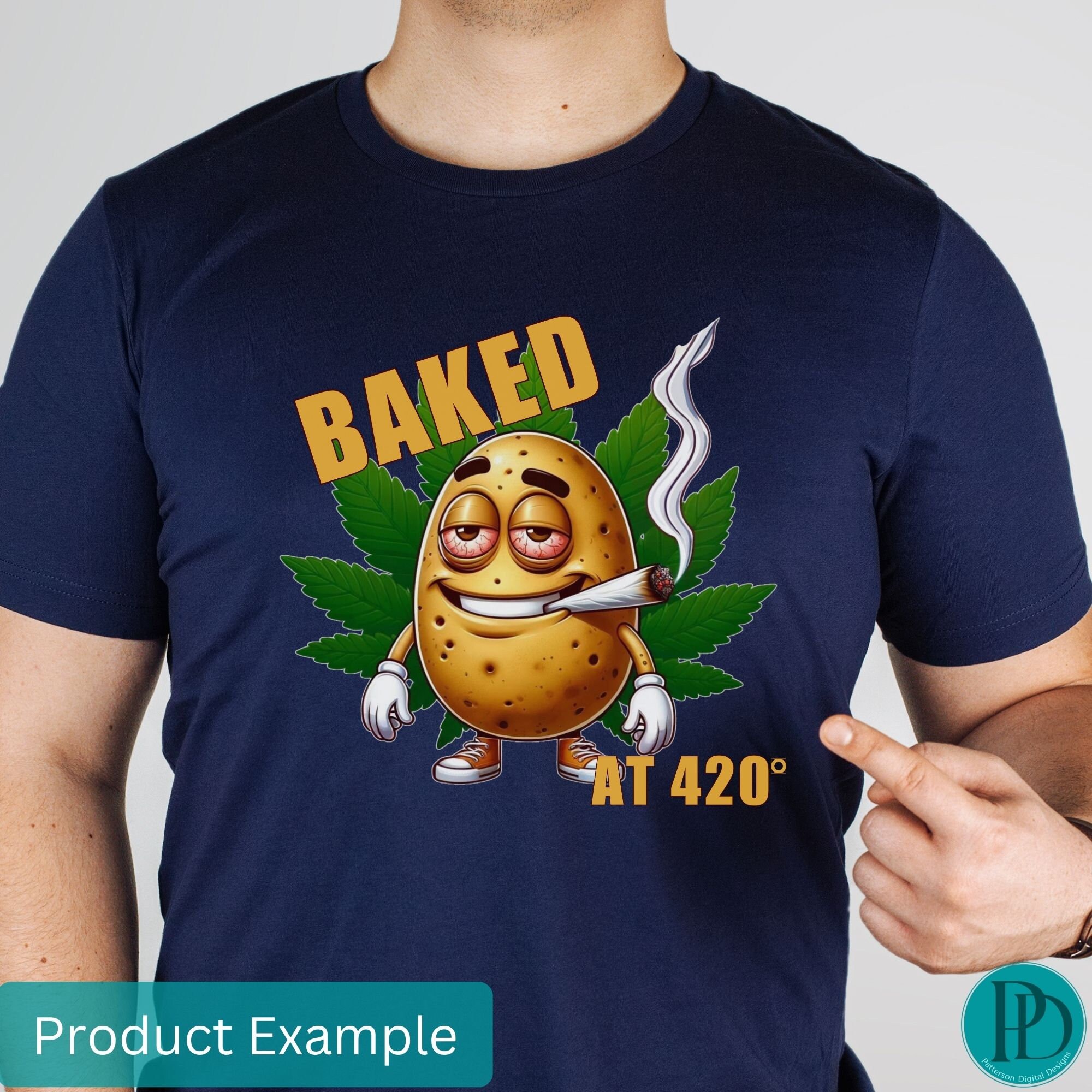 Funny Baked 420 Graphic Png Clipart Smoke Weed Enjoy Life 4:20 Life Pot ...