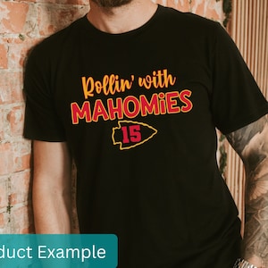 Kansas City Patrick Mahomes Print SVG, Rollin With Mahomies PNG Digital ...