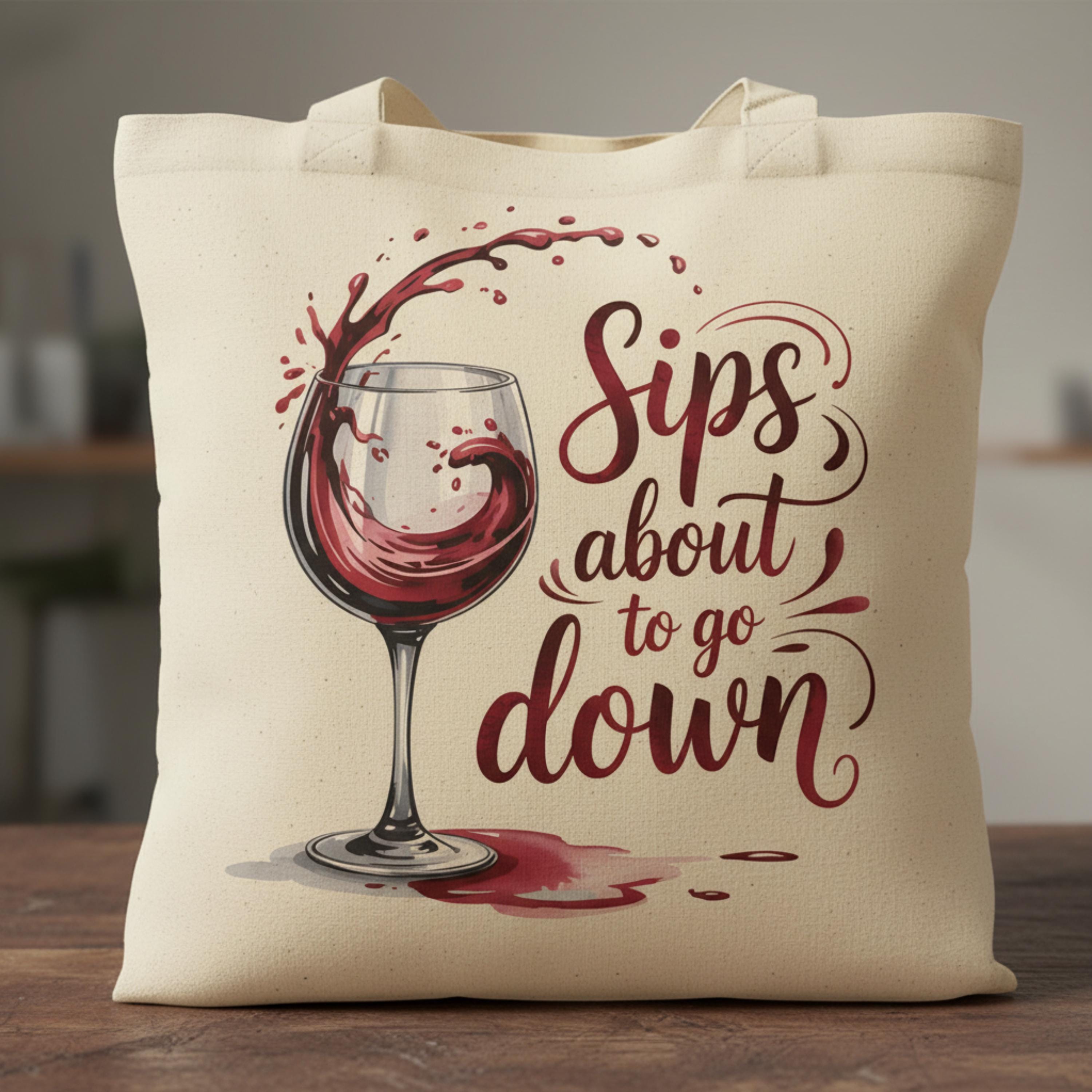 Sips About to Go Down PNG, Funny Wine Glass Sublimation, Wine Lover ...