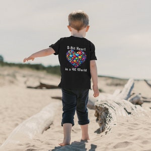 8-bit Heart in a 4K World Heart Sublimation PNG Graphic for Gamer ...