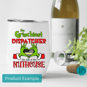 Funny 911 Dispatcher Christmas PNG Thin Gold Line Dispatcher Flag PNG ...