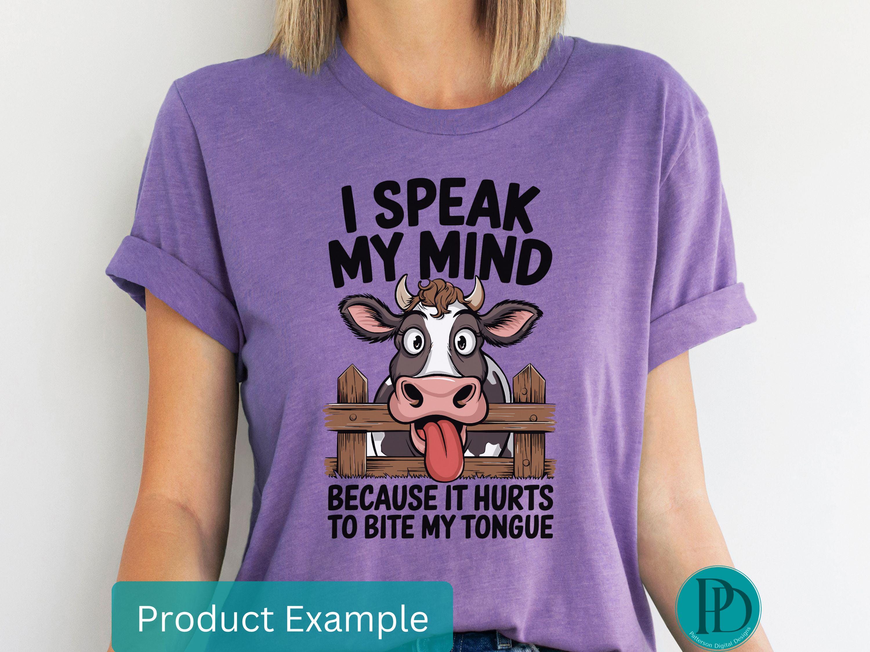 Funny Cow Transparent PNG, Silly Cow Clipart, Farm Animal Graphic, Cute ...