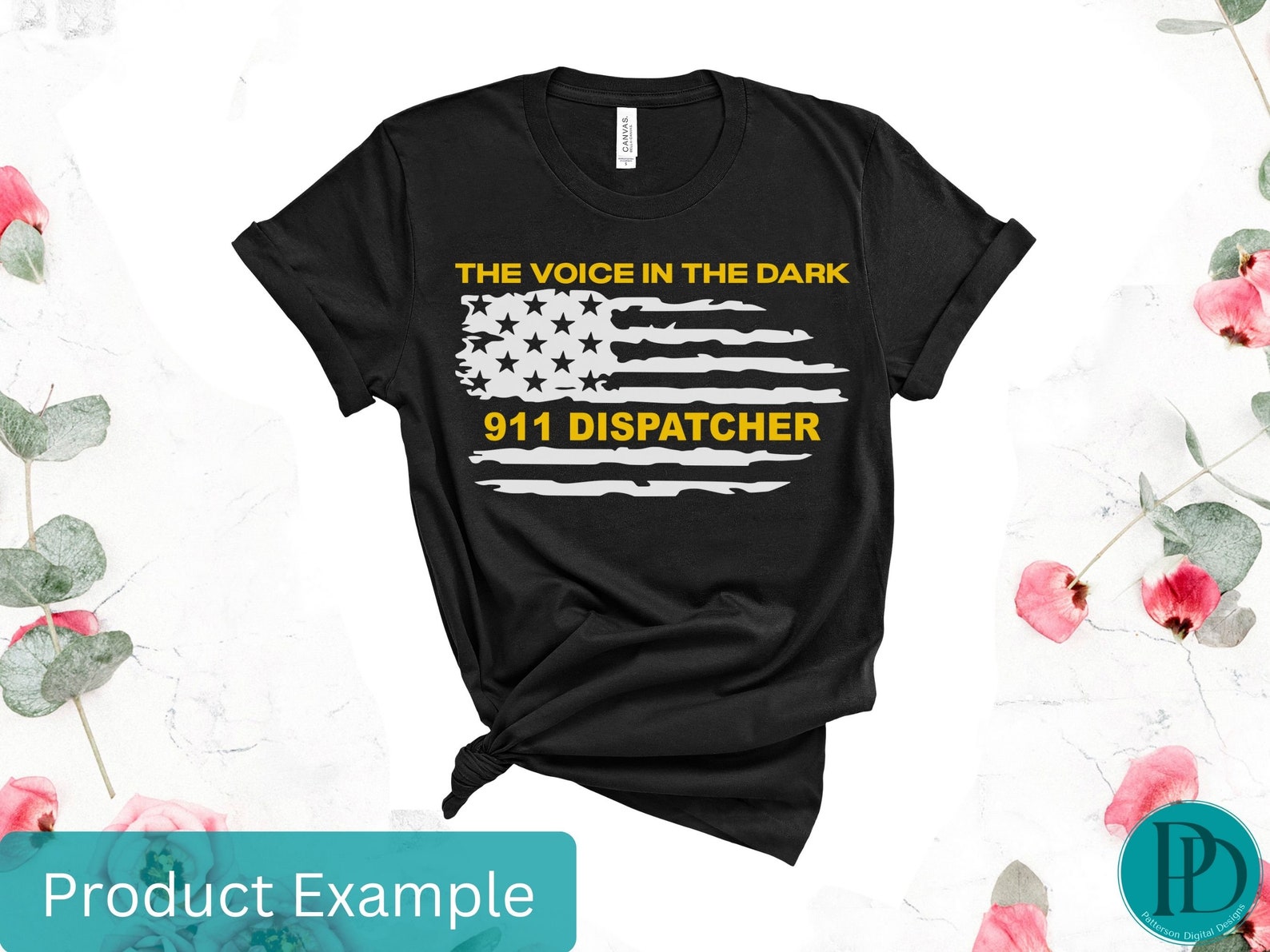 911 Dispatcher SVG Thin Gold Line PNG 911 First Responder - Etsy