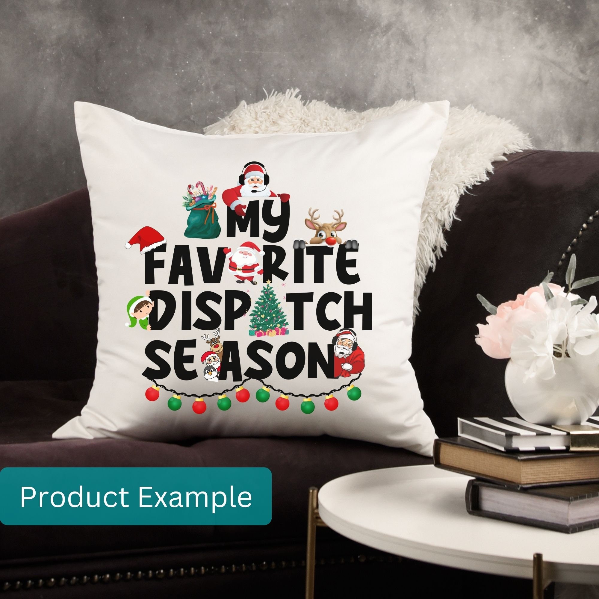 Funny 911 Dispatcher Christmas PNG Thin Gold Line Christmas Police ...