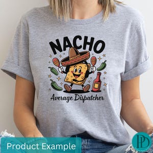 Funny Dispatcher Clipart, 911 First Responder Pun Graphic, Nacho ...