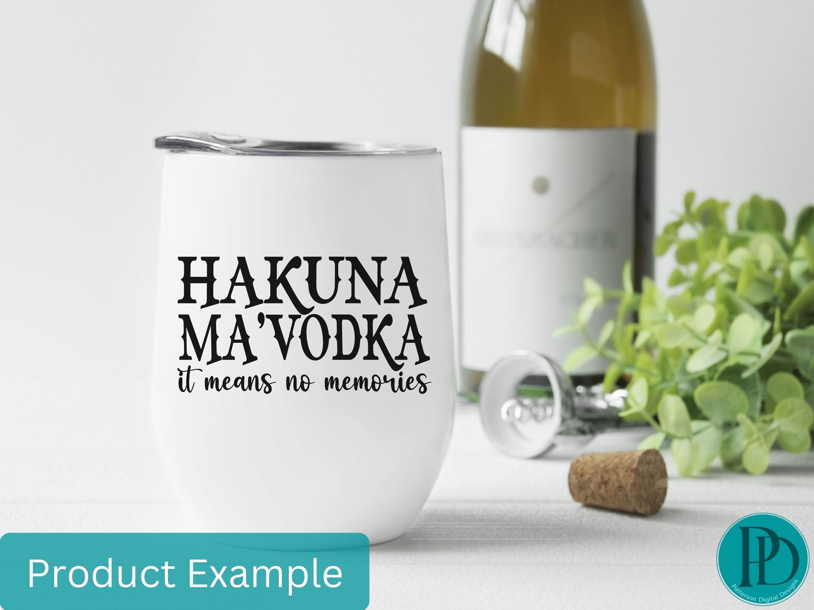 Funny Vodka Svg, Drinking Svg Cut File, Vodka Hakuna Ma Vodka, Instant ...