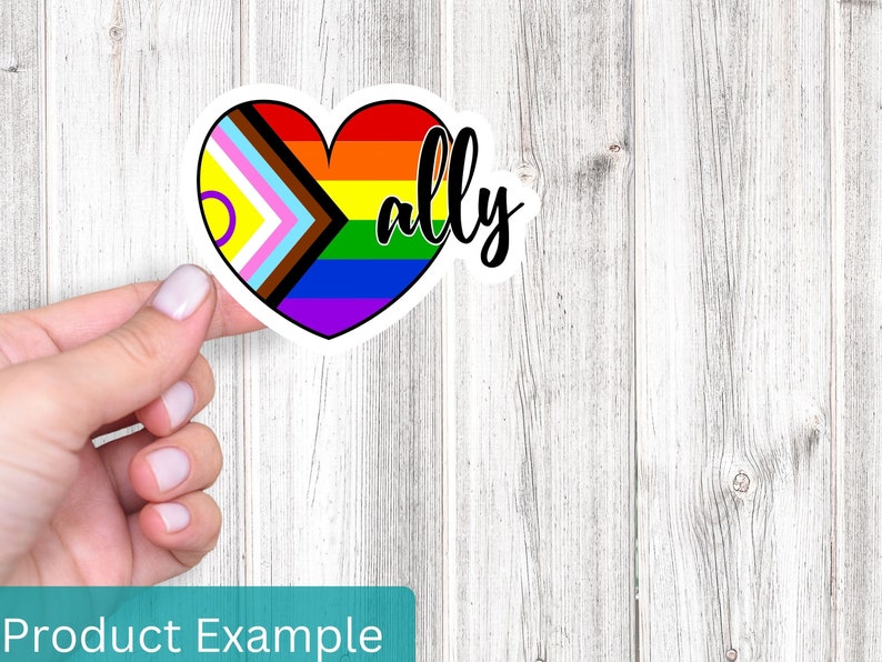 Pride Progress Flag Heart Ally SVG, Support Drag Png, Inclusion Pride ...