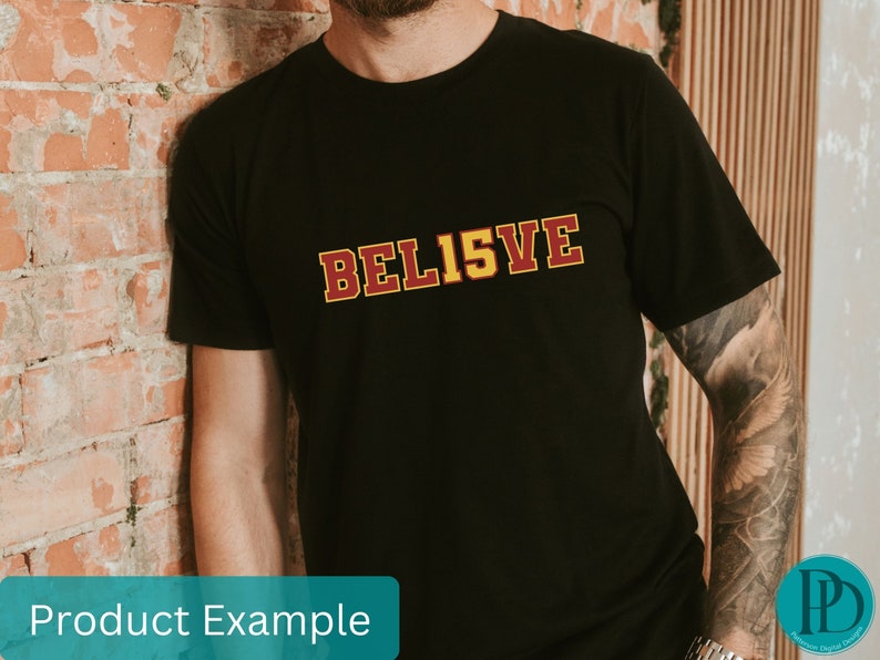 Patrick Mahomes Kansas City Believe SVG Digital Sublimation, Football ...