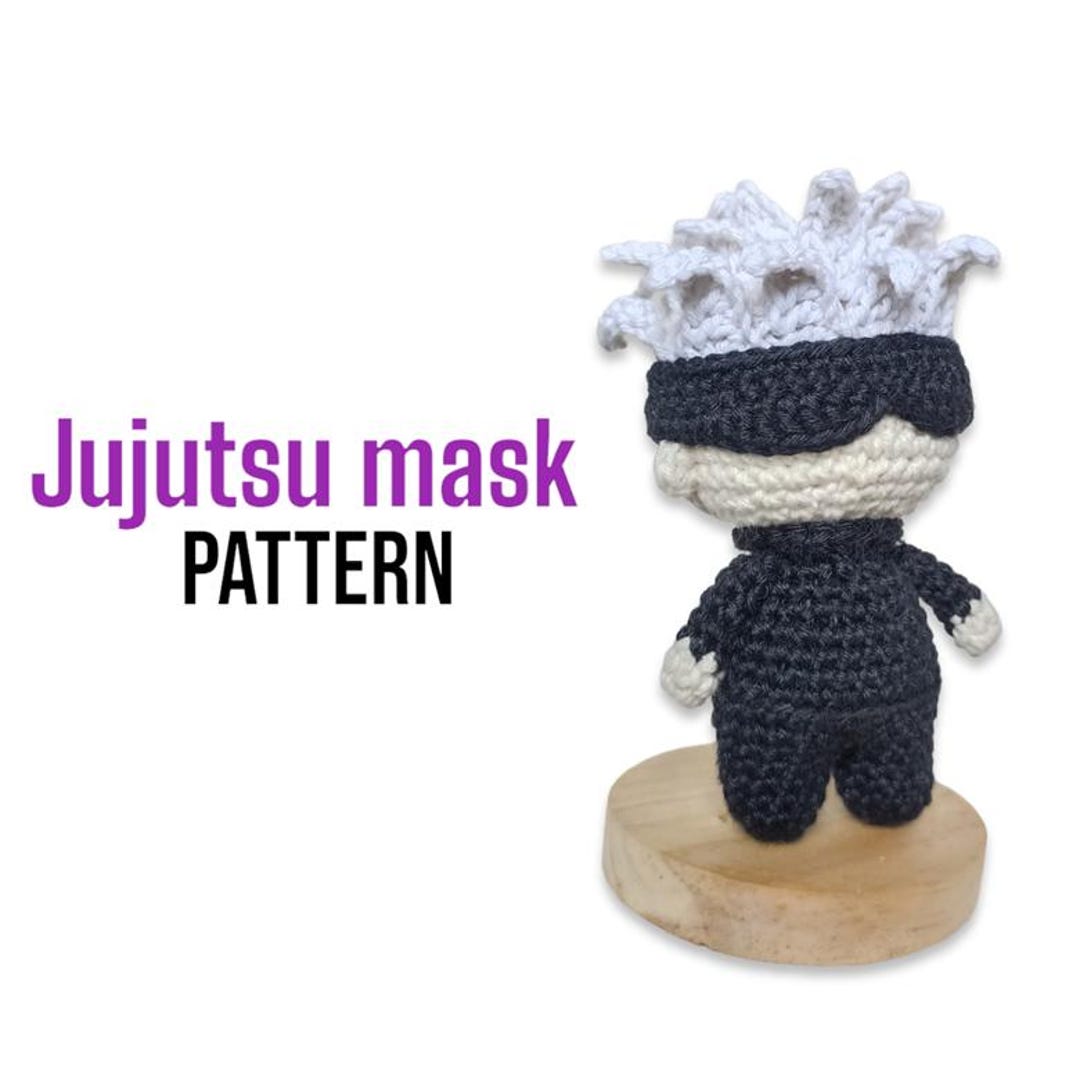 Mini Gojo Satoru Crochet Pattern - Etsy