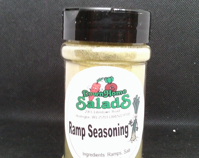 Wild Ramp Salt - Etsy