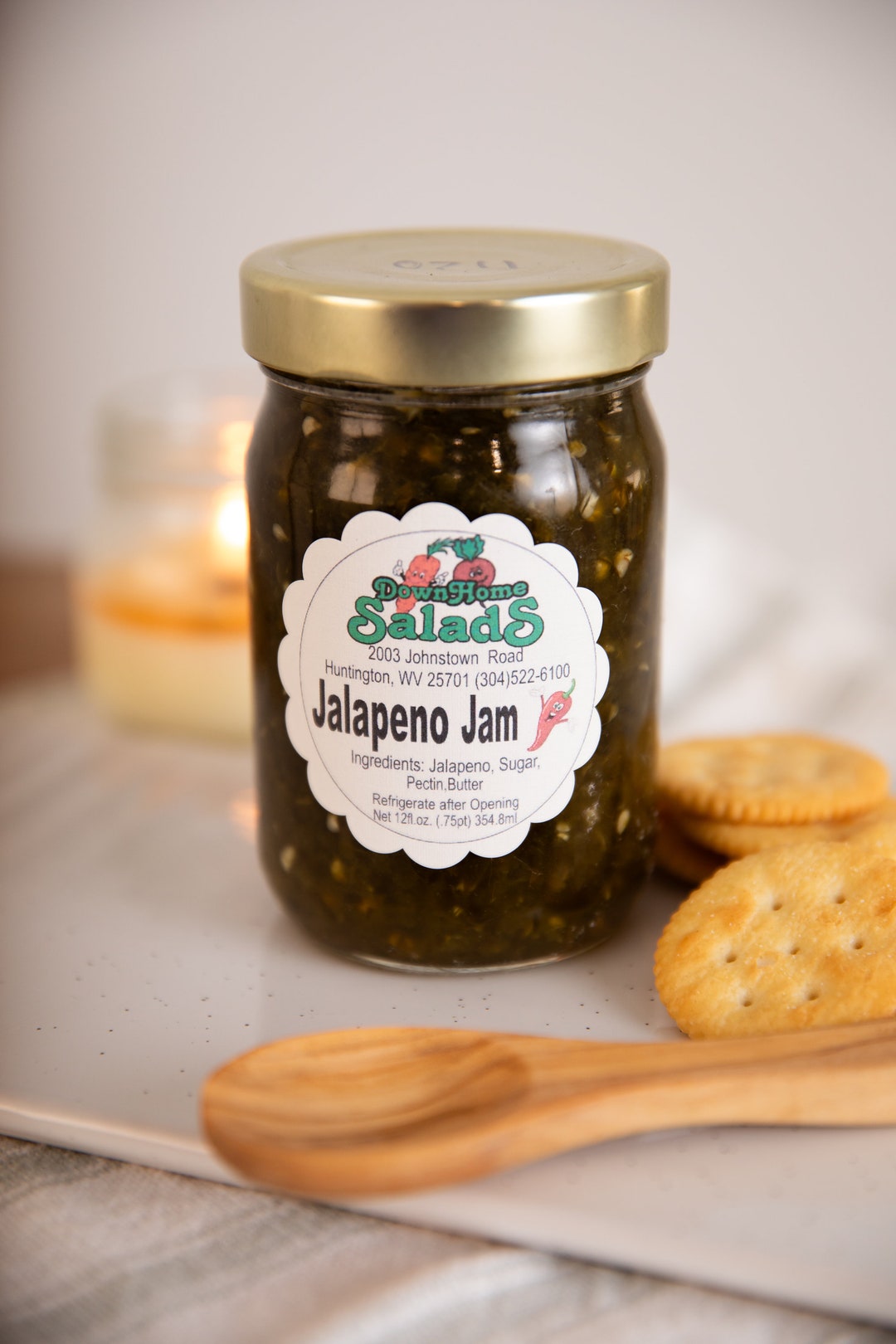 Jalapeno Jam 12 Oz - Etsy