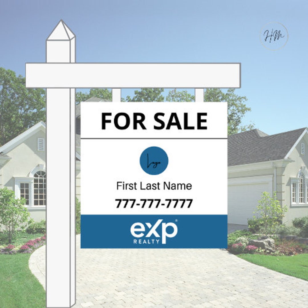 Real Estate for Sale Sign | Customizable for Sale Sign | Template ...