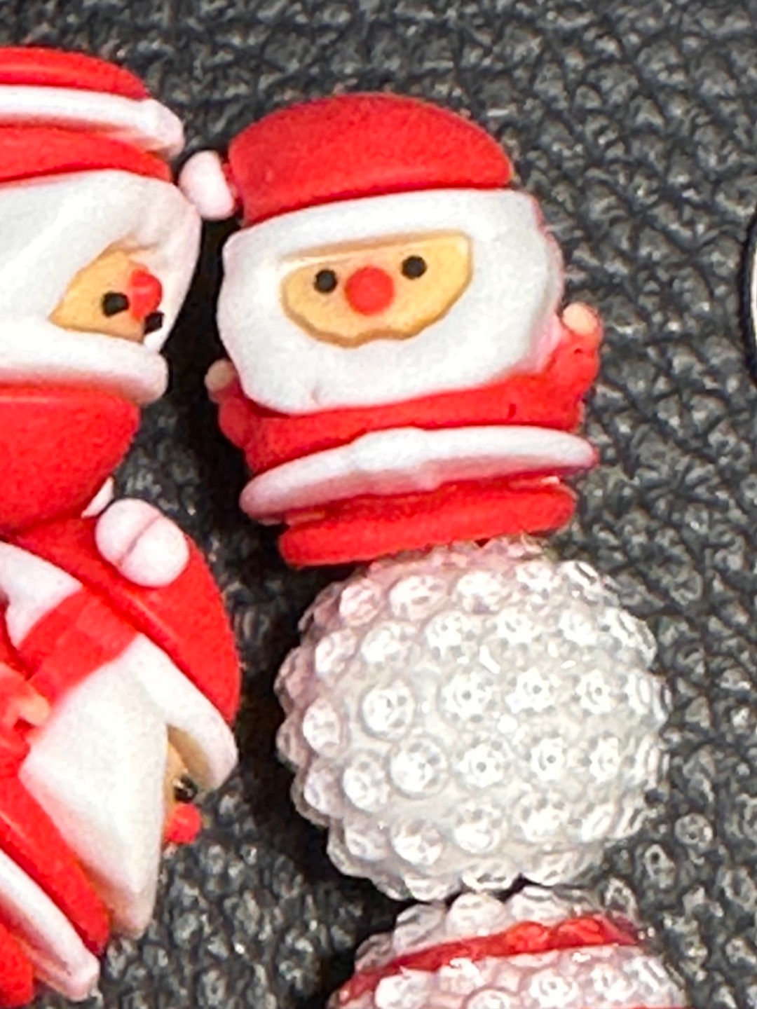 Christmas /pen Topper/ Holiday / Beadable Pen/silicone Santa Claus Pen ...