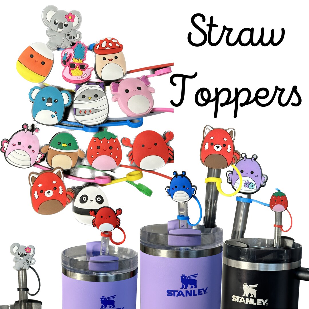 Straw Cap Cover/ Reusable/ Tumbler/ Stan Cup Accessories/ Koala ...