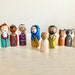 Christmas Nativity Peg Dolls - Etsy