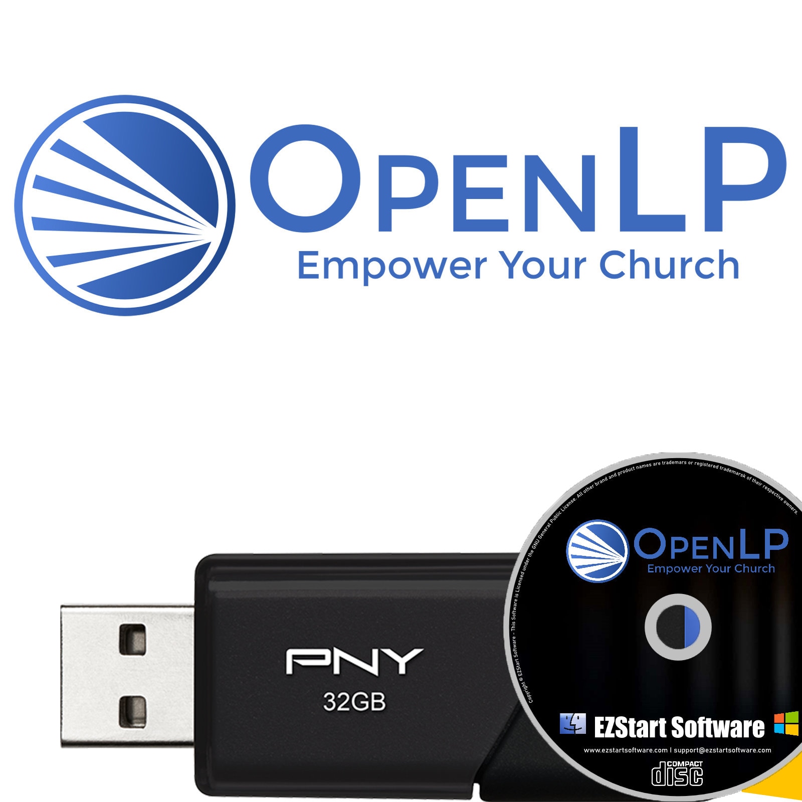 Openlp Church Worship Presentation Software on CD/USB - Etsy
