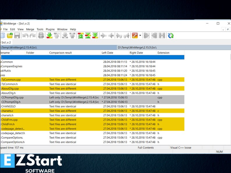 Winmerge Windows Visual Diff & Nerge for Files Directories on CD/USB - Etsy
