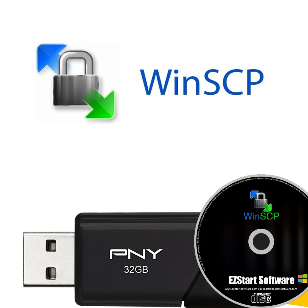 Winscp Amazon S3 Webdav & FTP Client on CD/USB - Etsy