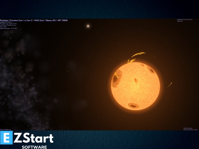 Celestia Real-time 3D Visualization of Space on CD/USB - Etsy