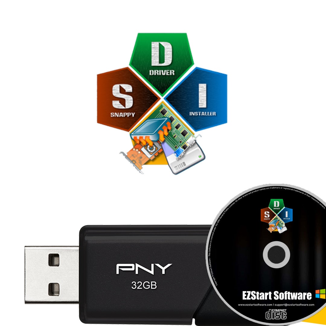 Snappy Driver Installer - Install & Update Drivers on CD/USB - Etsy