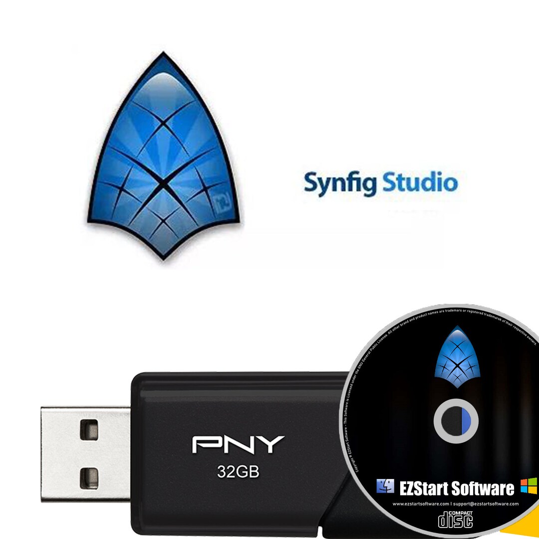 Synfig Professional Vector-based 2D Animation Software on CD/USB - Etsy
