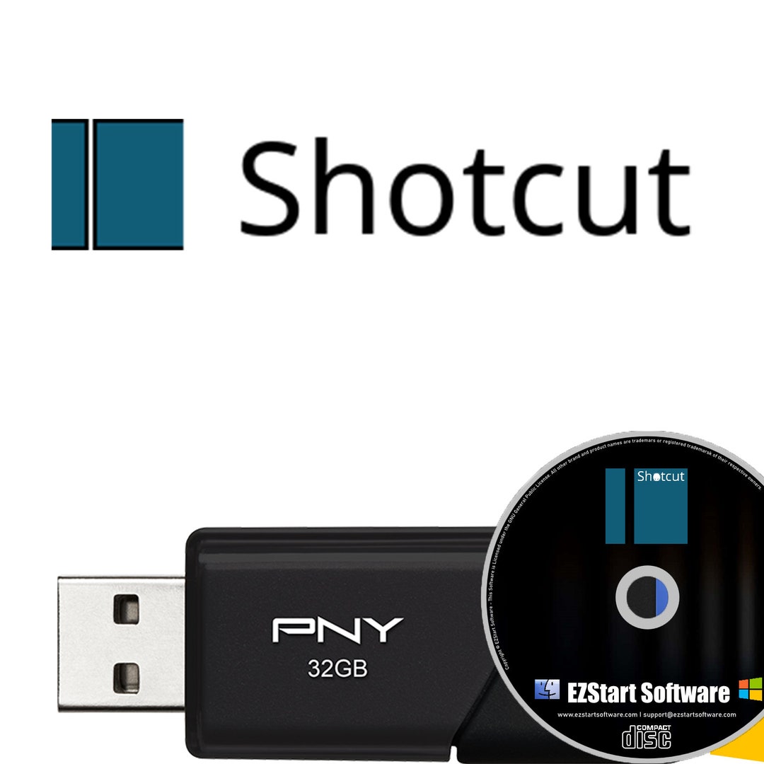 Shotcut Video Editing / Movie Console Filter Capture PC on CD/USB - Etsy