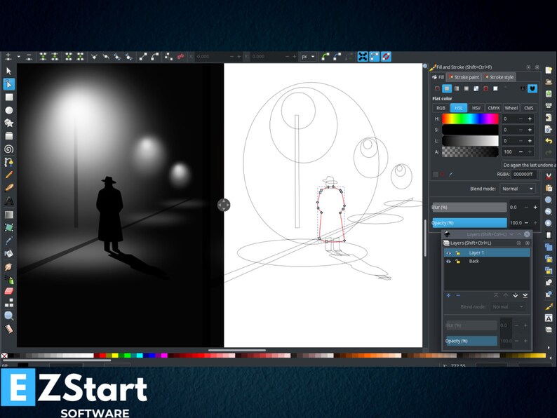 Inkscape Professional Vector Graphics Software on CD/USB - Etsy
