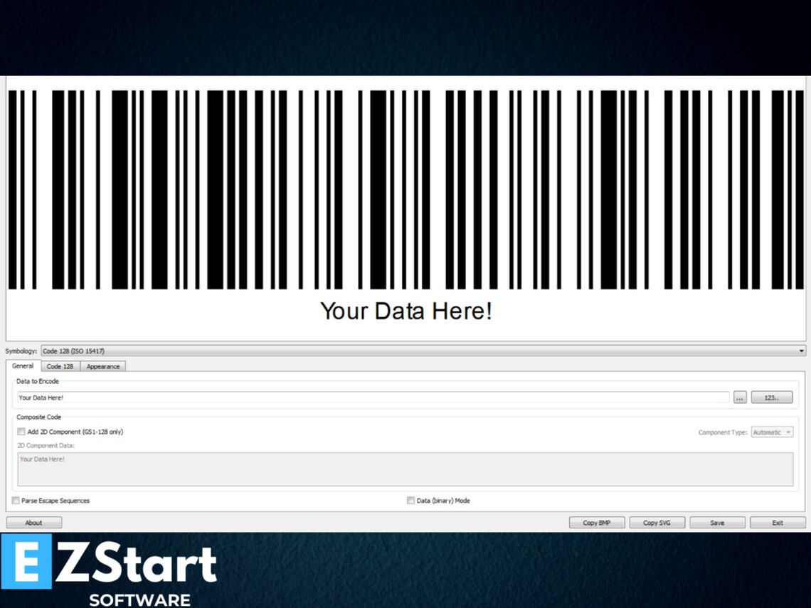 Zint Barcode Generator QR Code Creator Supports Over 50 Symbologies on CD/USB - Etsy