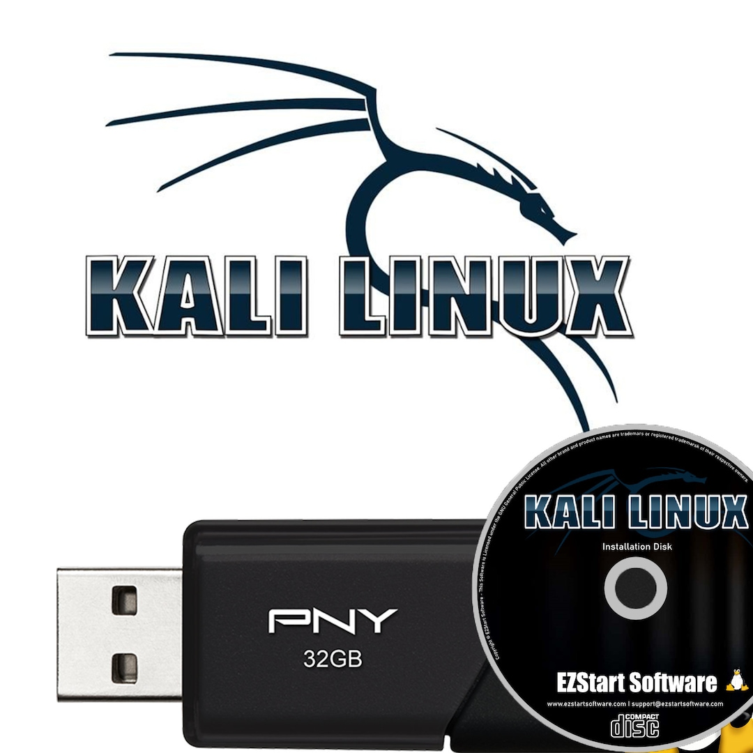 Kali Linux Bootable Live Linux Install on CD/USB - Etsy