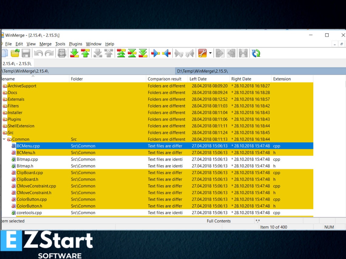 Winmerge Windows Visual Diff And Nerge For Files Directories On Cdusb Etsy