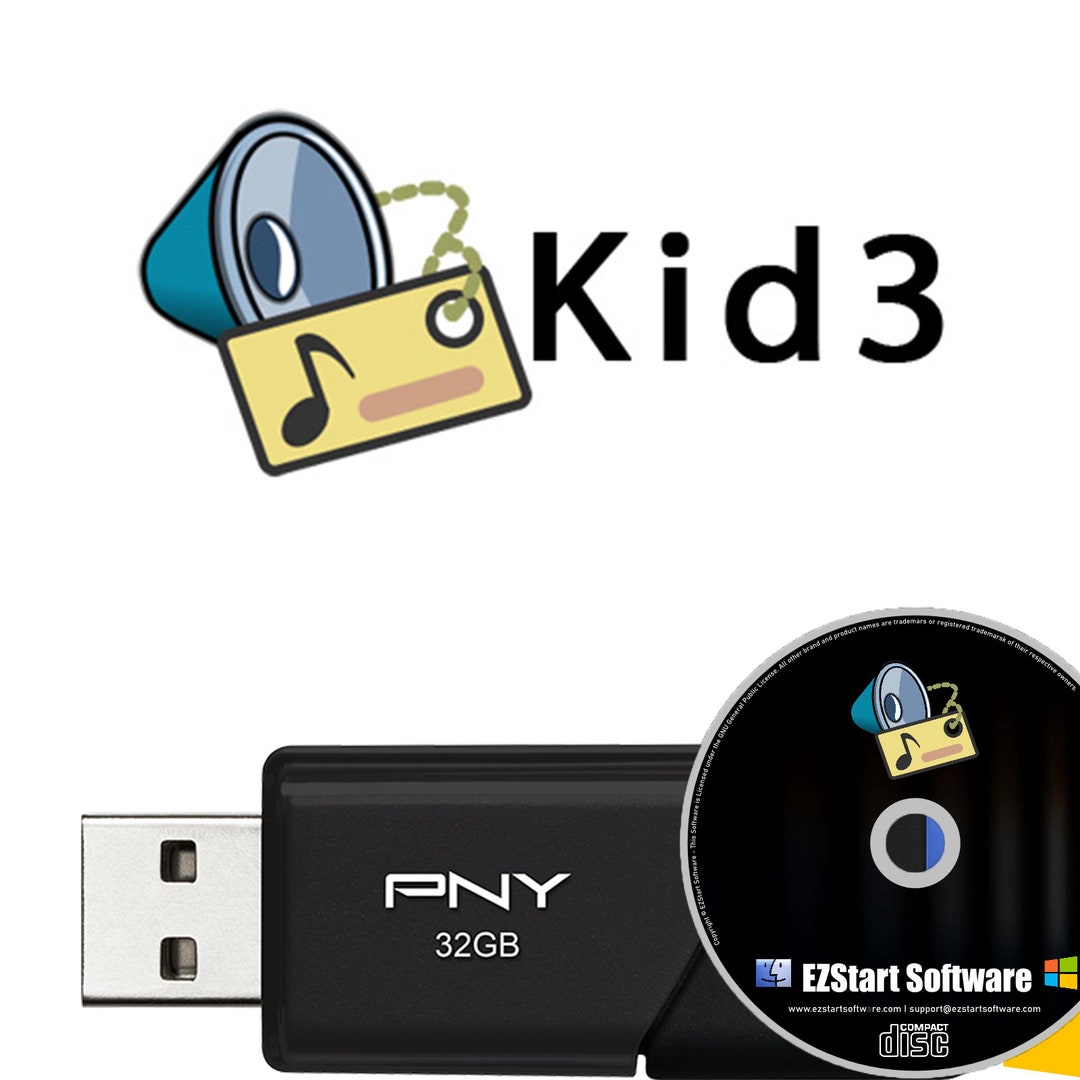Kid3 Professional Audio Tag Editor on CD/USB - Etsy